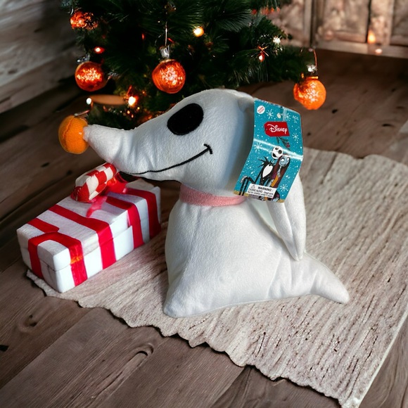 Disney | Toys | Disney Nightmare Before Christmas Zero Mini Plush 6 ...